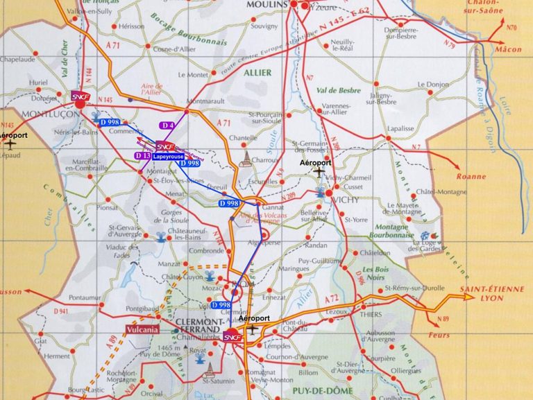 Lapeyrouse - Nous situer